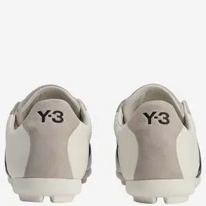 Y3 Leather Field Sneakers - Red