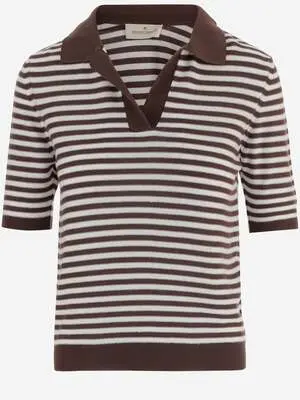Bruno Manetti Cotton Blend Polo Shirt