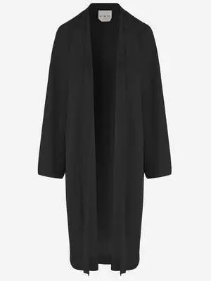 SA SU PHI Long Open Knit - Black
