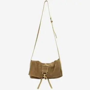 RADICA STUDIO Suede Shoulder Bag - Beige