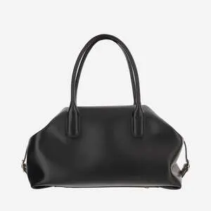 THEMOIRE Talia Vegan Fabric Tote - Black