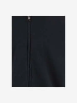 Vince Cotton-blend Zip-up Sweater