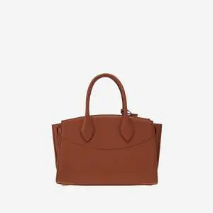 FERRAGAMO Hammered Leather Handbag
