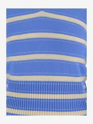 Guest In Residence Striped Cashmere Sweater