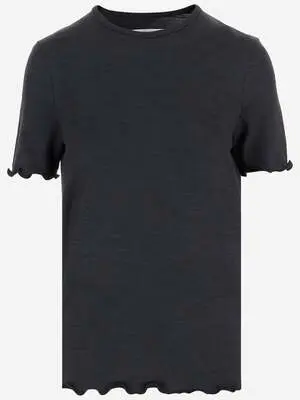 JIL SANDER Silk Blend T-shirt