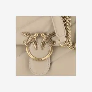 Pinko Love Classic Puff Bag - Beige