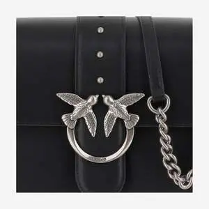 Pinko Love One Classic Shoulder Bag - Black