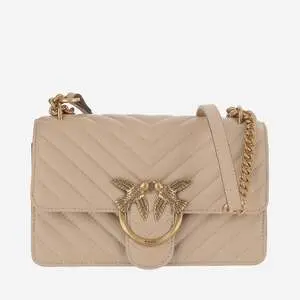 Pinko Mini Love One Bag - Beige