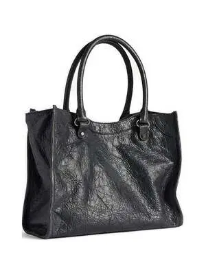 Balenciaga Le City Mini Leather Tote Bag