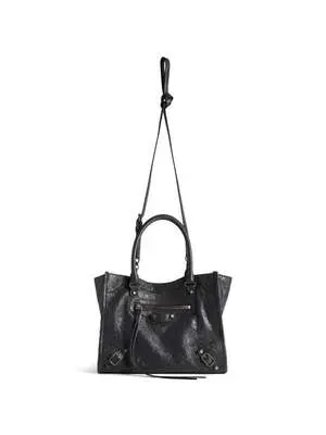 Balenciaga Le City Mini Leather Tote Bag