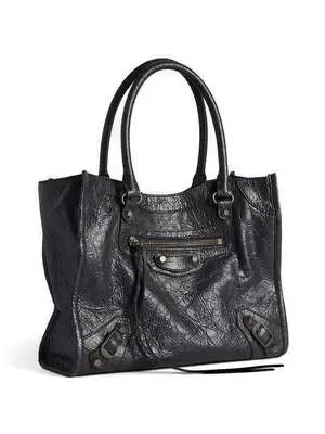 Balenciaga Le City Mini Leather Tote Bag