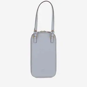 Pinko Leather Smartphone Case - Light Blue