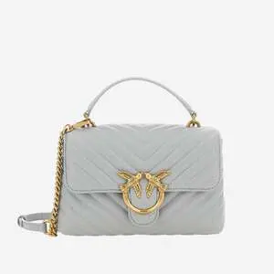 Pinko Love Lady Puff Big Bag - Grey