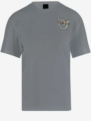 Pinko Stepitoso Cotton T-shirt - Grey
