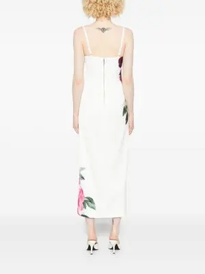 Alice + Olivia Printed Long Dress