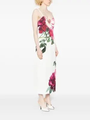 Alice + Olivia Printed Long Dress