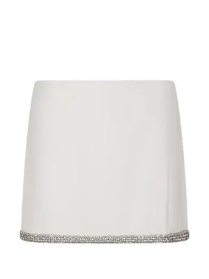 Alice + Olivia Mini Skirt - White