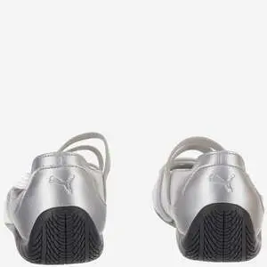 PUMA Speedcat Ballet Metallic Ballerina Flats - Silver