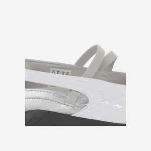 PUMA Speedcat Ballet Metallic Ballerina Flats - Silver