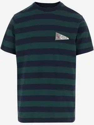 Emporio Armani Striped Cotton T-shirt