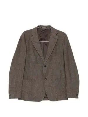 Brown Linen Blazers
