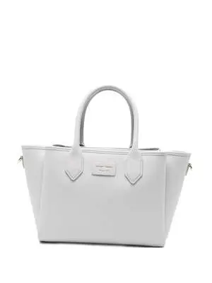 Emporio Armani Medium Shopping Bag - Light Grey