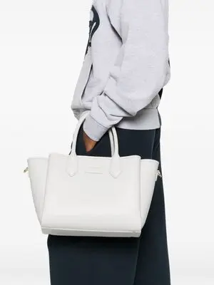 Emporio Armani Medium Shopping Bag - Light Grey