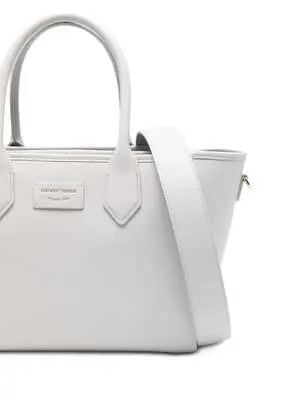 Emporio Armani Medium Shopping Bag - Light Grey