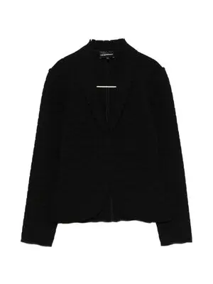 Emporio Armani Single-breasted Blazer - Black
