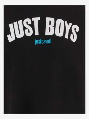 Just Cavalli Printed Cotton T-shirt