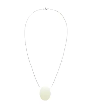 LIÉ STUDIO Julia Serpentine Necklace - Silver