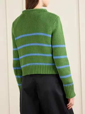 LA LIGNE Mini Marina Striped Cotton Sweater - Multi