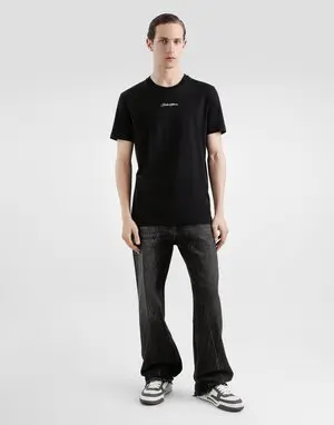 Dolce & Gabbana T-shirt M/corta Giro - Black