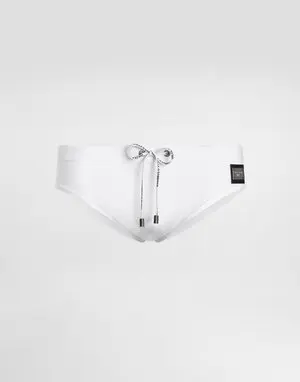 Dolce & Gabbana Swim Briefs - White