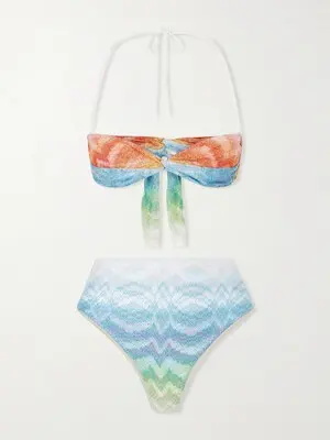 Missoni Knit Bikini Top