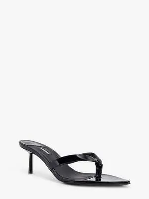 LE SILLA Gisele Patent Leather Thong Sandals
