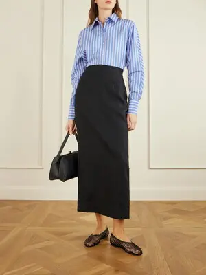 DESTREE Gahee Striped Cotton-poplin Shirt