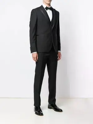 Tagliatore Three-piece Tuxedo - Black