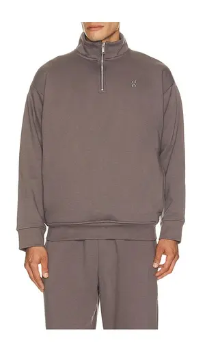 On Club Collective 1/4 Zip - Ember