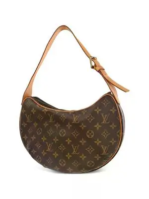 LOUIS VUITTON 2003 Mm Croissant Monogram-canvas Shoulder Bag