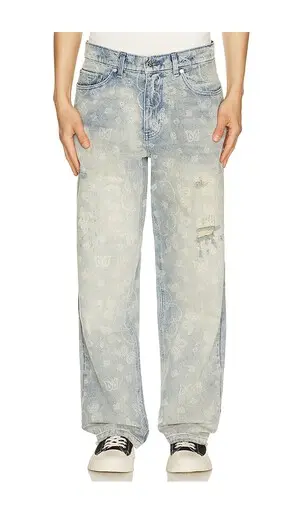RYOKO RAIN Paisley Jeans