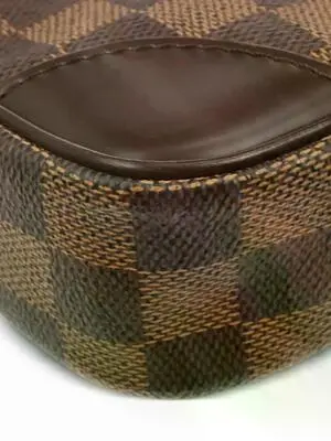 LOUIS VUITTON 2007 Danube Damier Ébène Shoulder Bag