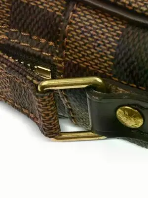 LOUIS VUITTON 2007 Danube Damier Ébène Shoulder Bag