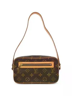LOUIS VUITTON 2002 Pochette Cite Monogram Canvas Shoulder Bag