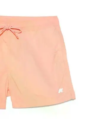 K-WAY Hazel Logo-detail Swim Shorts - Pink