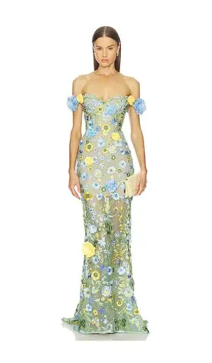 Bronx And Banco Applique Evening Dresses