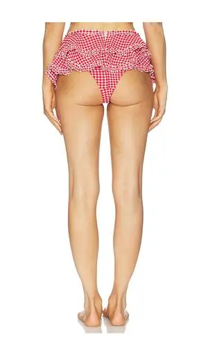 For Love & Lemons Alison High Waisted Bikini Bottom