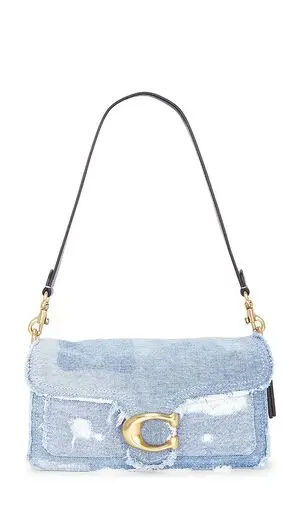COACH Upcycled Patchwork Tabby Shoulder Bag - Denim