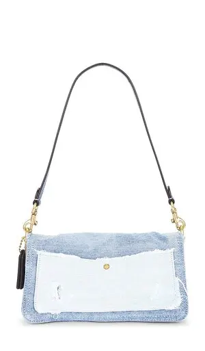 COACH Upcycled Patchwork Tabby Shoulder Bag - Denim