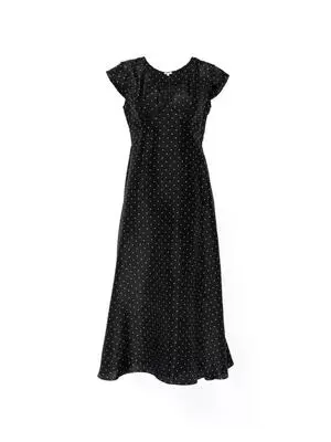 Aspesi Polka-dot Midi Dress
